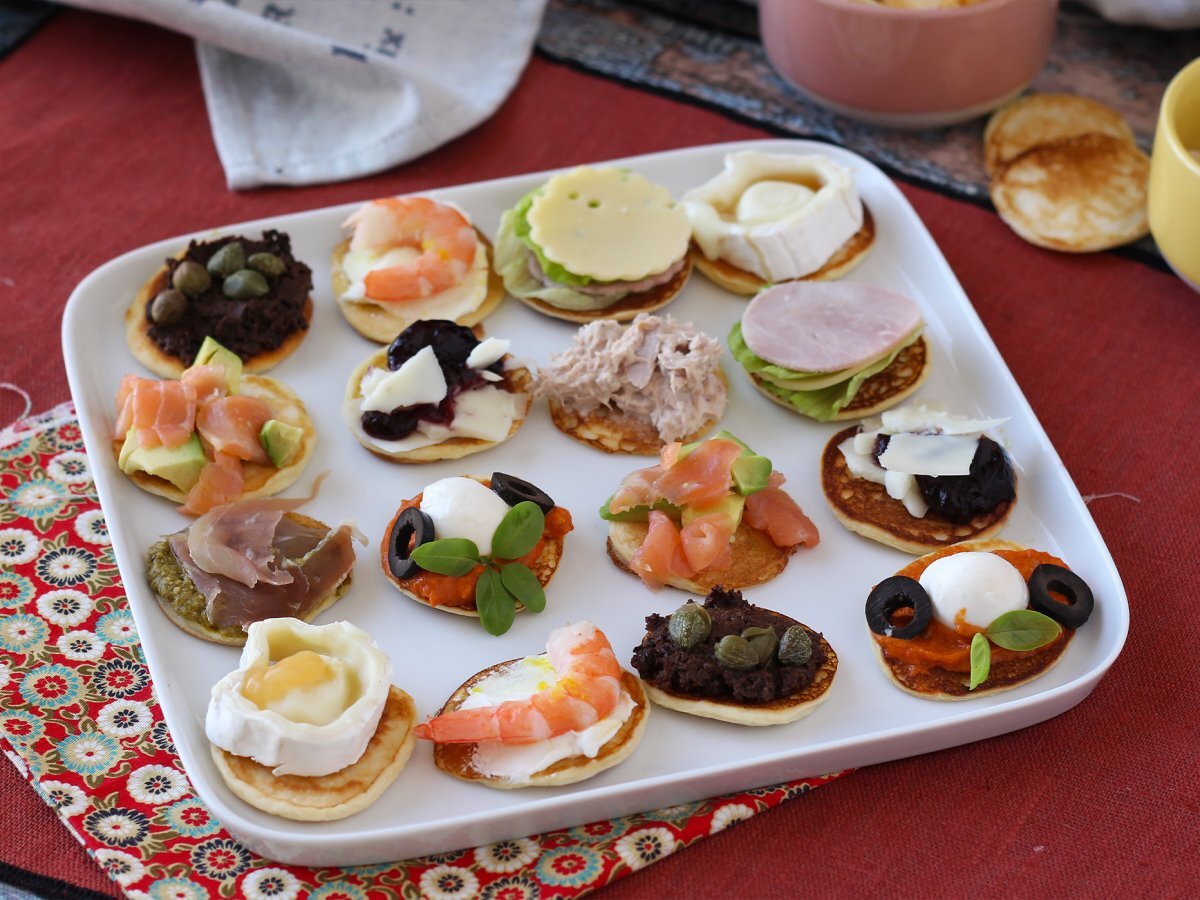 Recette de blinis garnis, apéritif parfait pour les fêtes