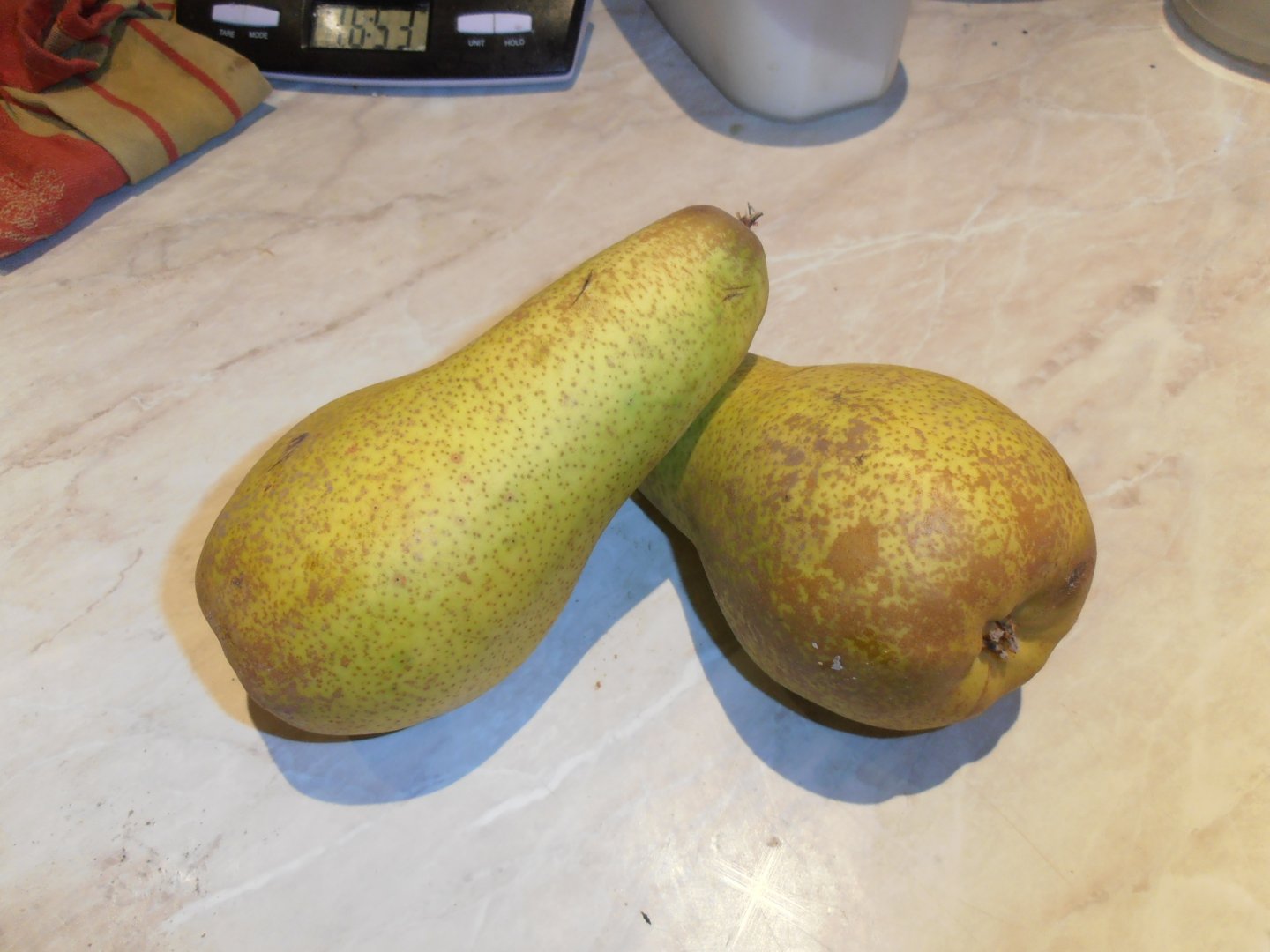 Recette de poire au four au coulis de groseilles