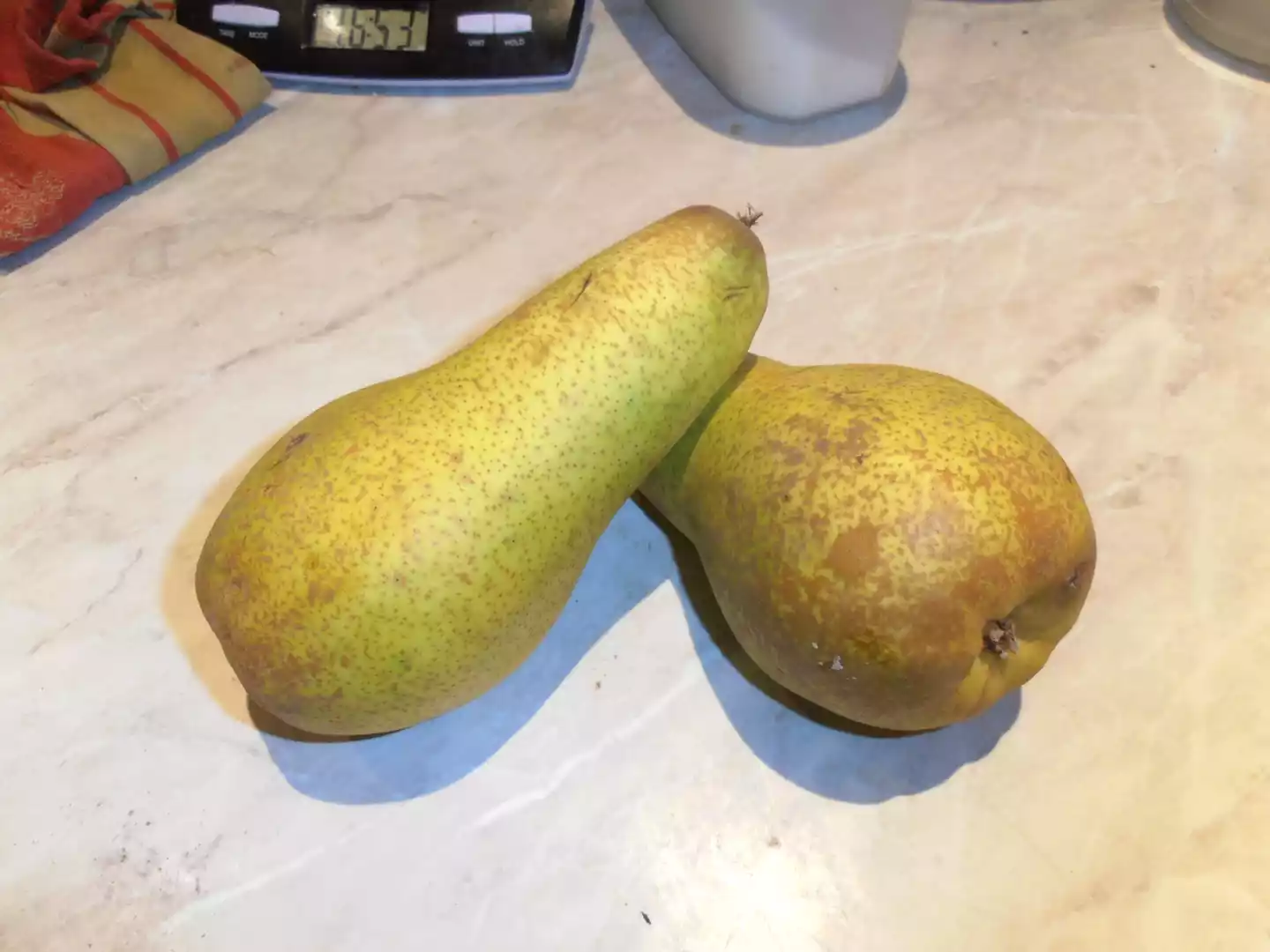 Recette de poire au four au coulis de groseilles