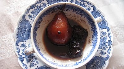 Recette de poire au sirop aux cinq épices