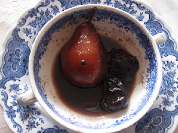 Recette de poire au sirop aux cinq épices