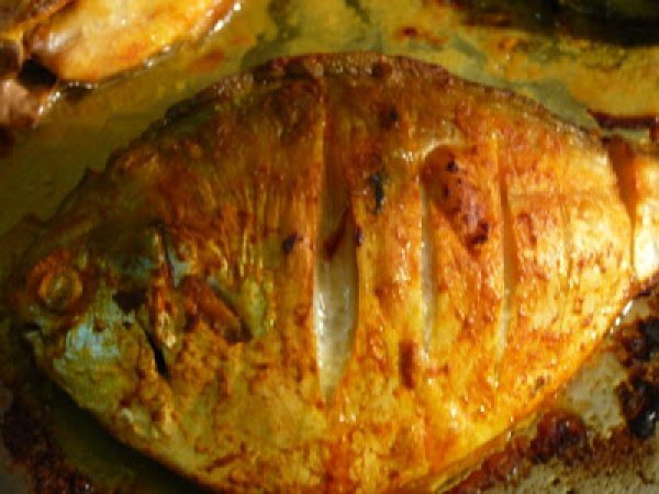 Poisson farci aux oignons - Recette Ptitchef