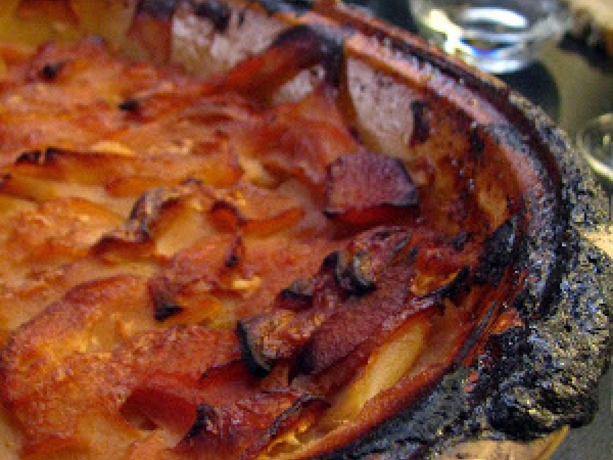 Pommes et poires confites en römertopf - Recette Ptitchef