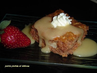 Recette de pouding aux pommes à l'anglaise