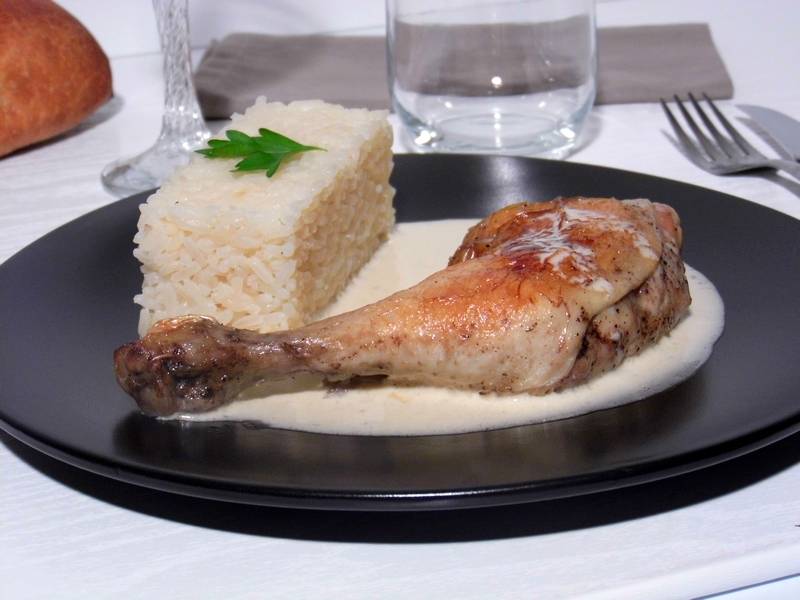 Poulet à La Crème Recette Facile Et Rapide Les Recette De A à Z