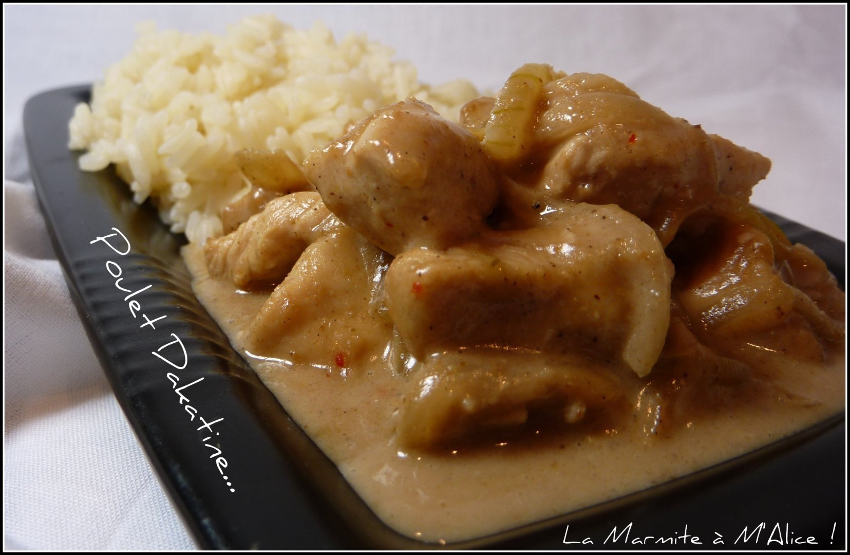 Recette de poulet coco à la dakatine délicieuse