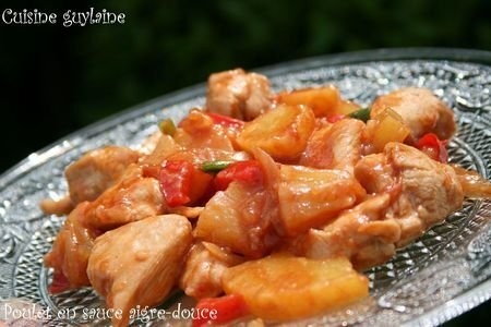 Recette de poulet sauce aigre-douce facile et savoureuse