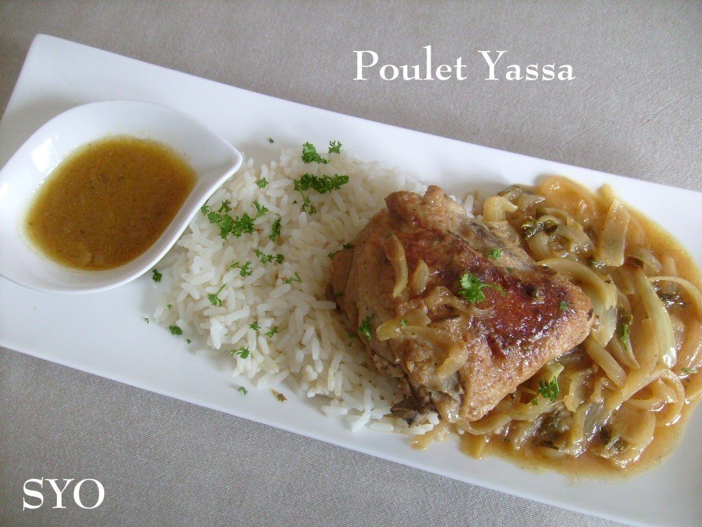 Recette de poulet yassa au petit bistro de mamigoz