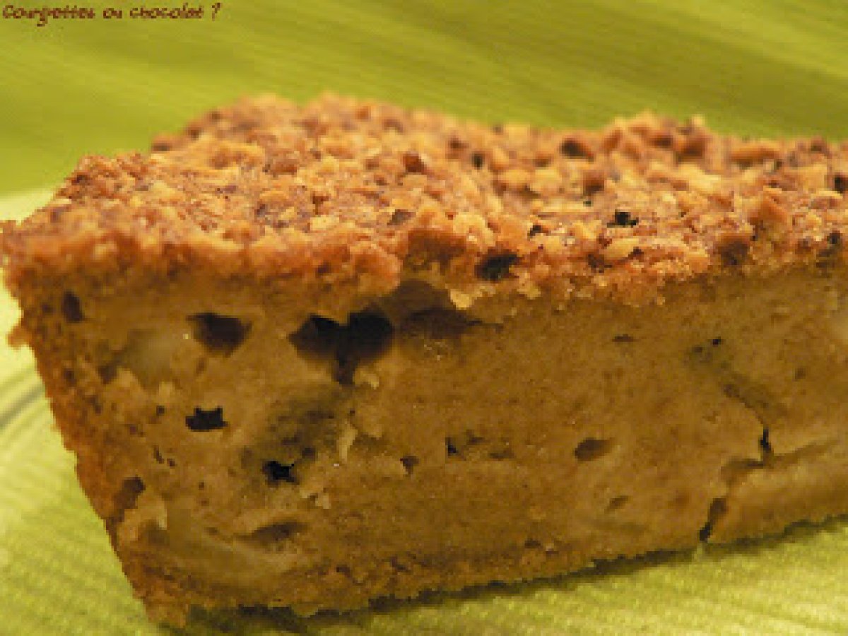 Pudding de pain aux pommes et au pralin - Recette Ptitchef