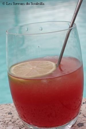 Recette de cocktail purple pash désaltérant sans alcool