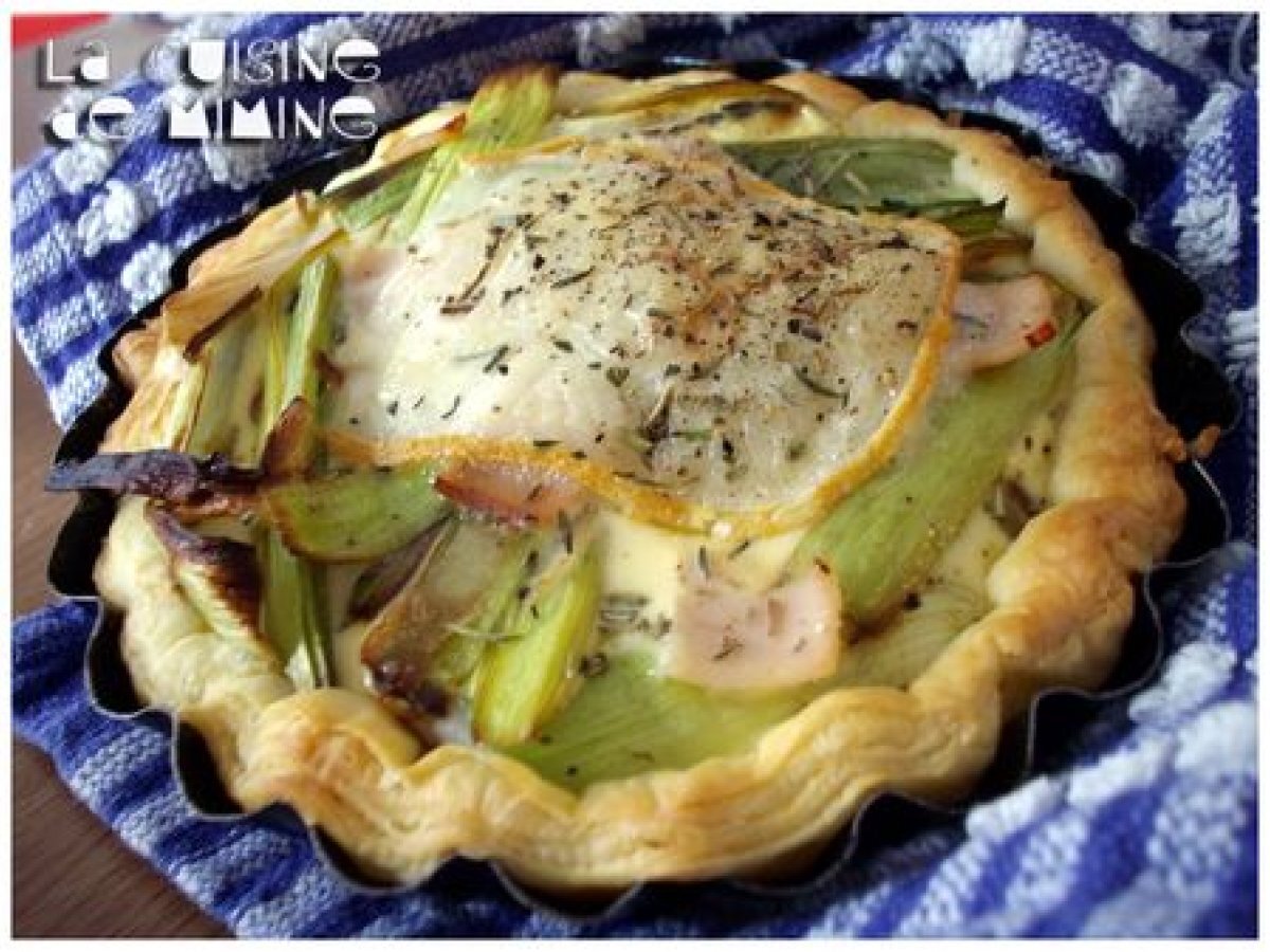Quichettes poireaux - st albray - Recette Ptitchef