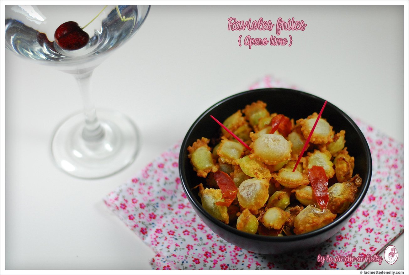 Recette de ravioles frites croustillantes et savoureuses