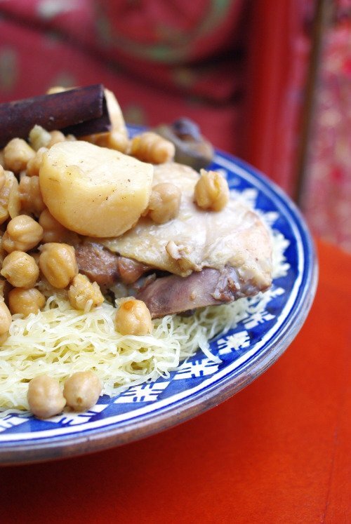 Rechta au poulet - Recette Ptitchef