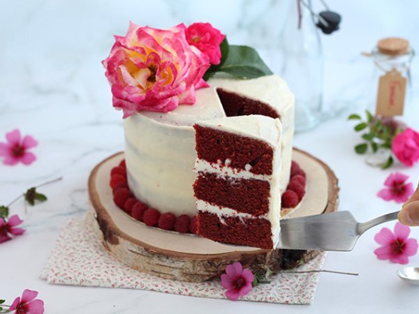 Gâteau velours rouge : recette facile et délicieuse
