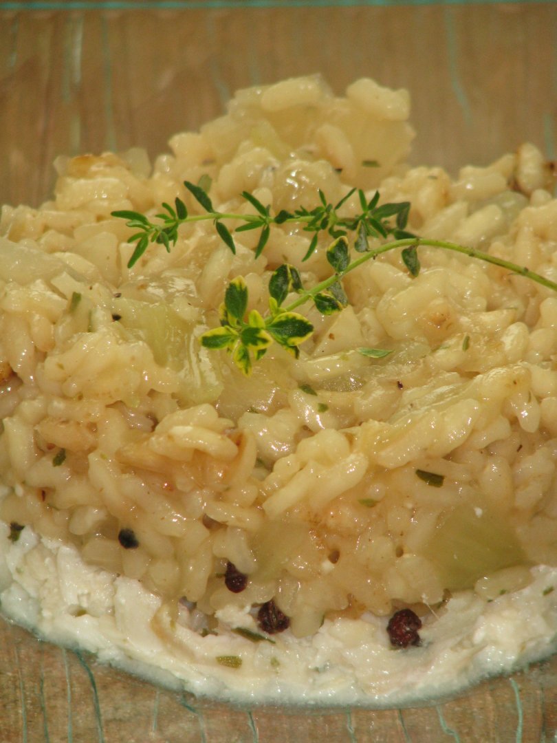 Recette de risotto au fenouil, agrumes et cabillaud