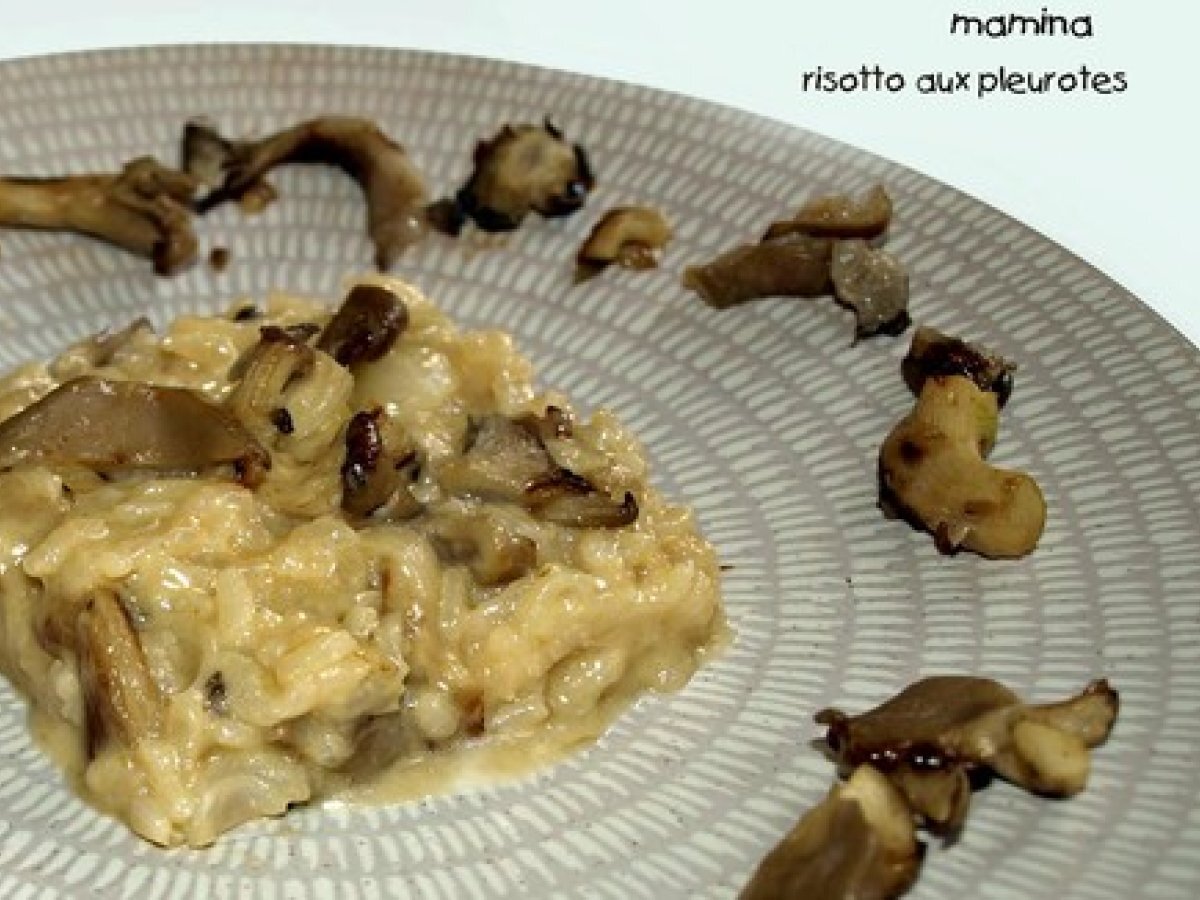 Recette de risotto crémeux aux pleurotes savoureux