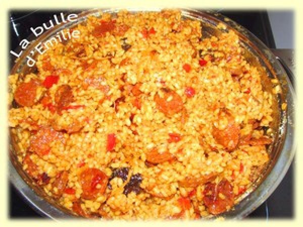 Recette de risotto aux poivrons et chorizo savoureux