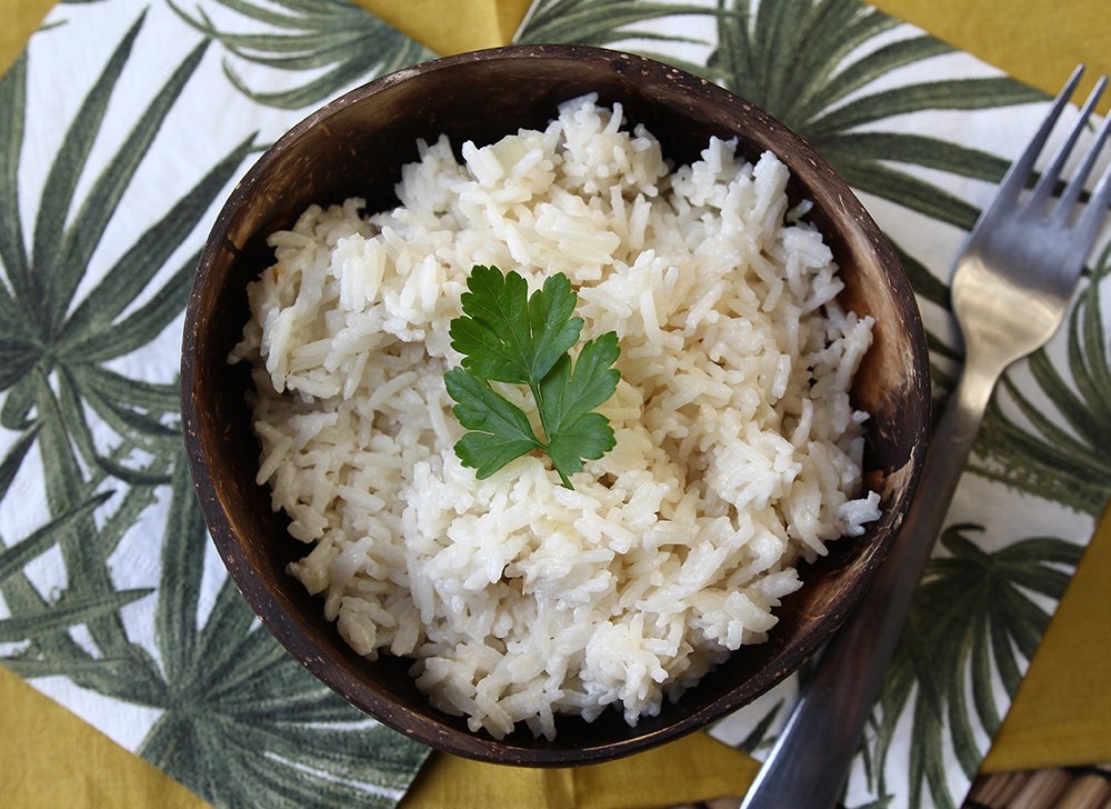 Recette de riz au lait de coco, doux et parfumé