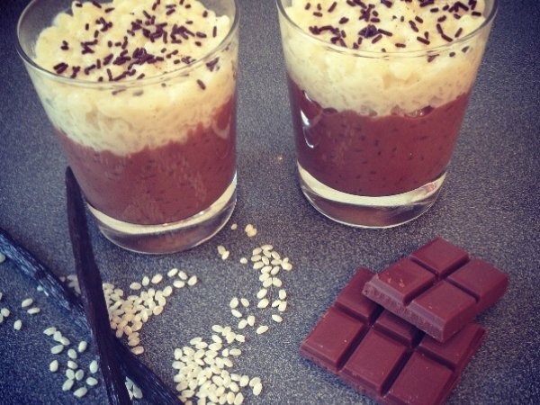 Recette de riz au lait façon chocolat liégeois
