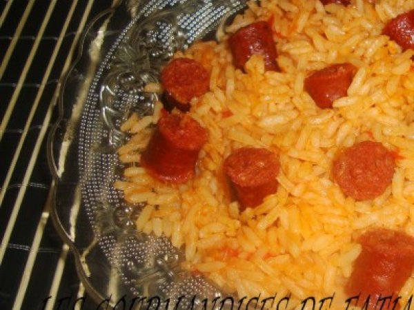 Recette de riz aux merguez épicées savoureuse