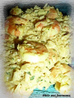 Recette de riz aux crevettes et épices créoles