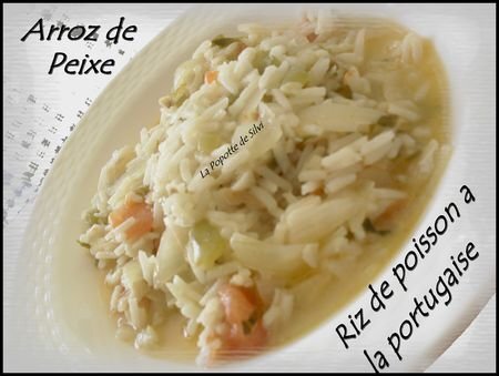 Recette de riz de poisson à la portugaise