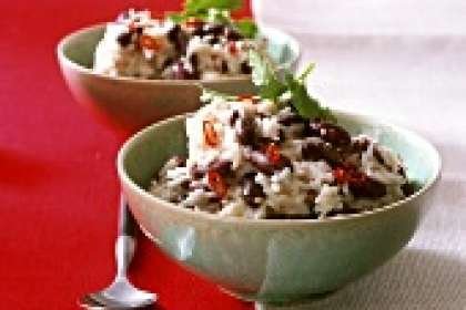 Riz et haricots noir (maures et chrétiens) - Recette Ptitchef