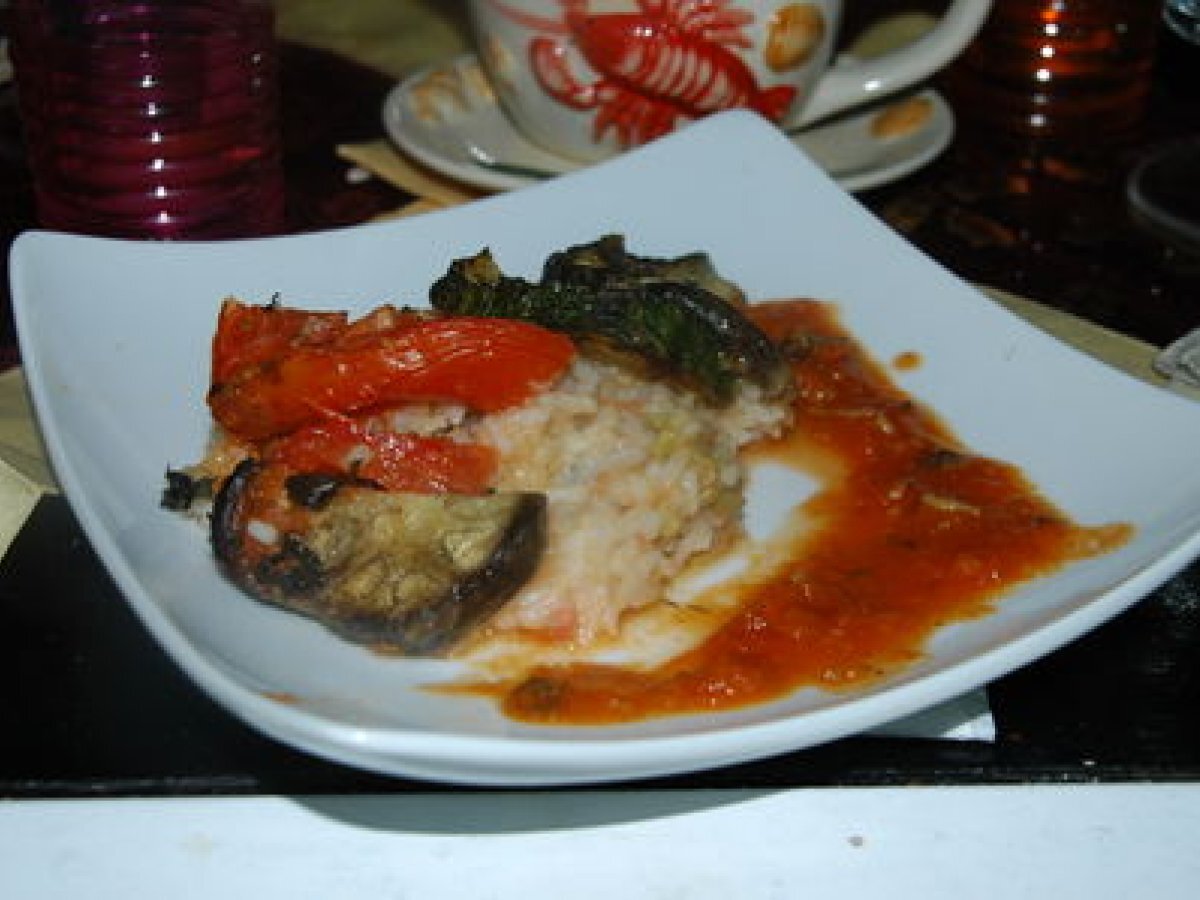 Recette de riz méditerranéen aux légumes et épices