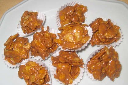 Recette de roses de sable au caramel gourmand