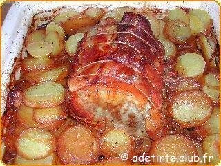 Recette de rôti de porc à la paysanne savoureuse