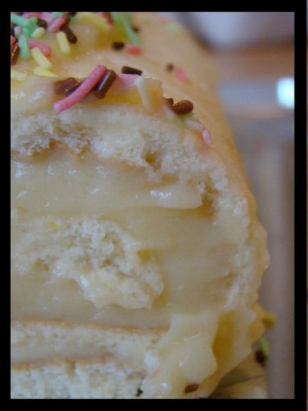 Recette de roulé à la crème pâtissière