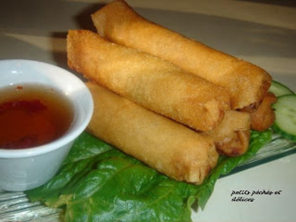 Recette de rouleaux impériaux (cha giò)