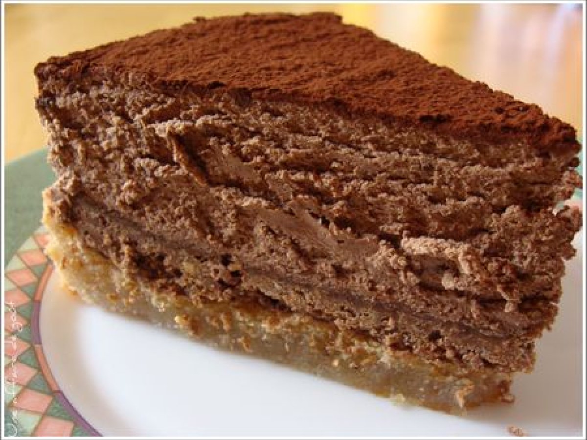 Recette de royal au chocolat et trianon délicieux