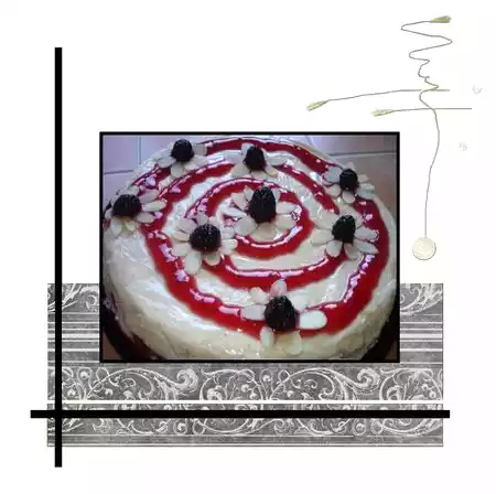 Recette de royal aux fruits rouges et crème chantilly