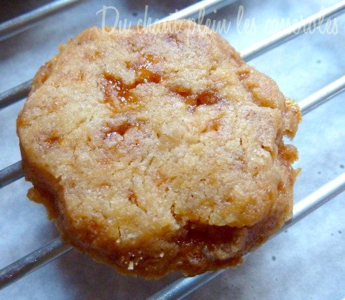 Recette sablés croquants caramel et beurre demi-sel