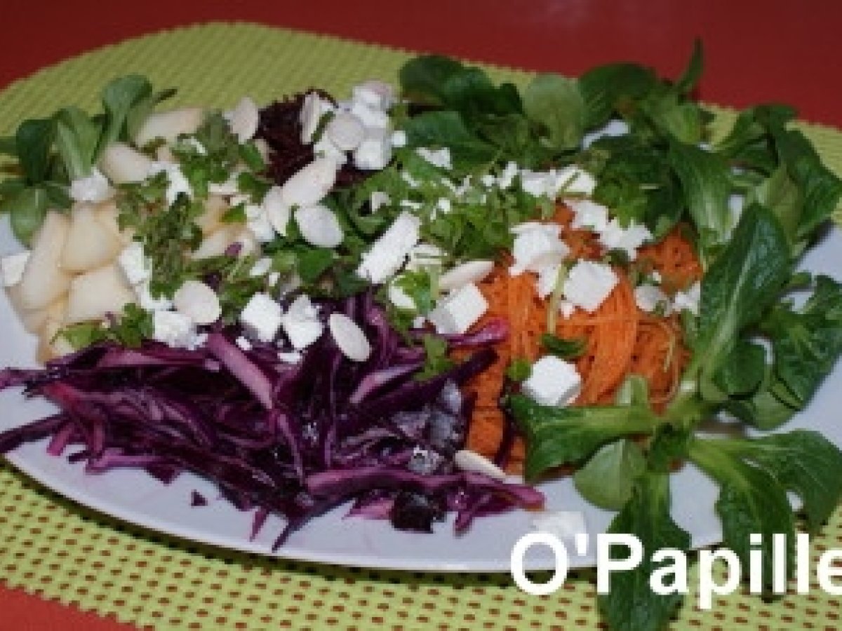 Recette de salade de betteraves, carottes et poires