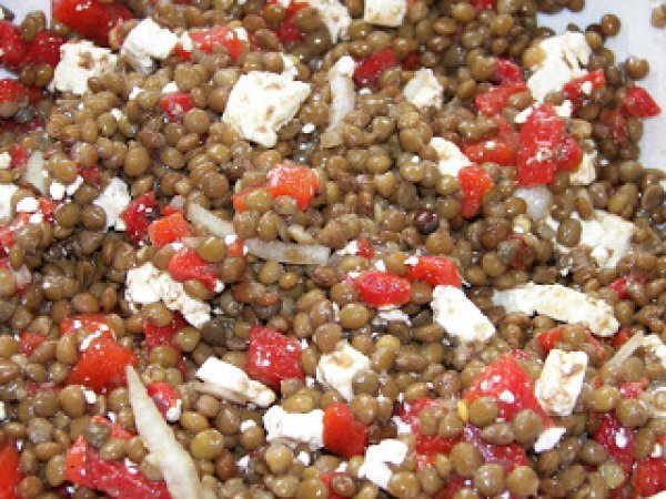 Recette de salade de lentilles délicieuse et saine