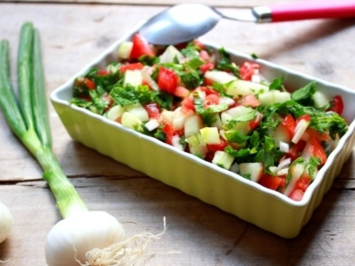 Recette de salade turque du berger savoureuse
