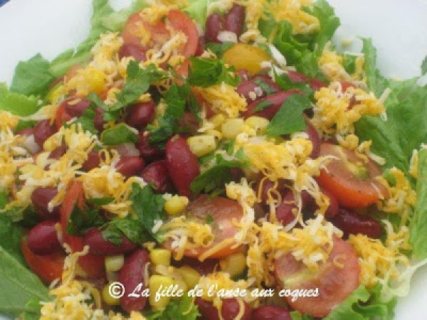 Recette de salade mexicaine fraîche et épicée