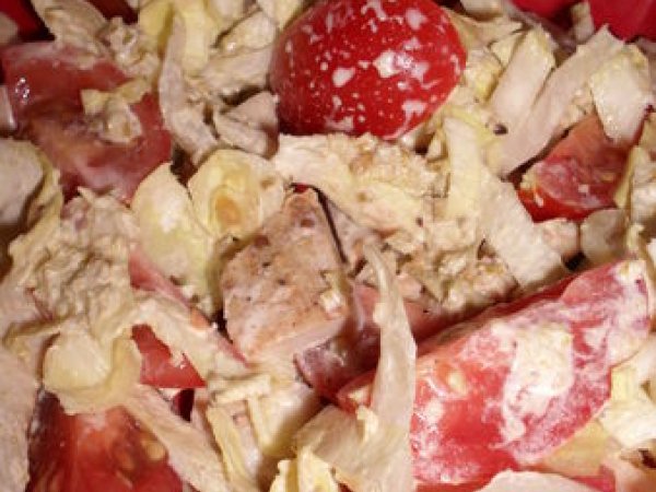 Salade repas leger - Recette Ptitchef