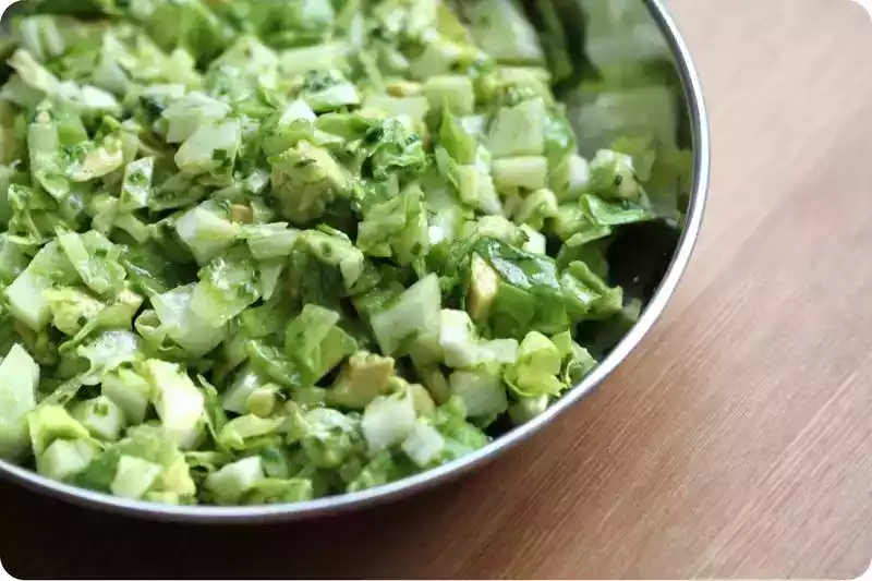 Recette de salade verte, fenouil et avocat