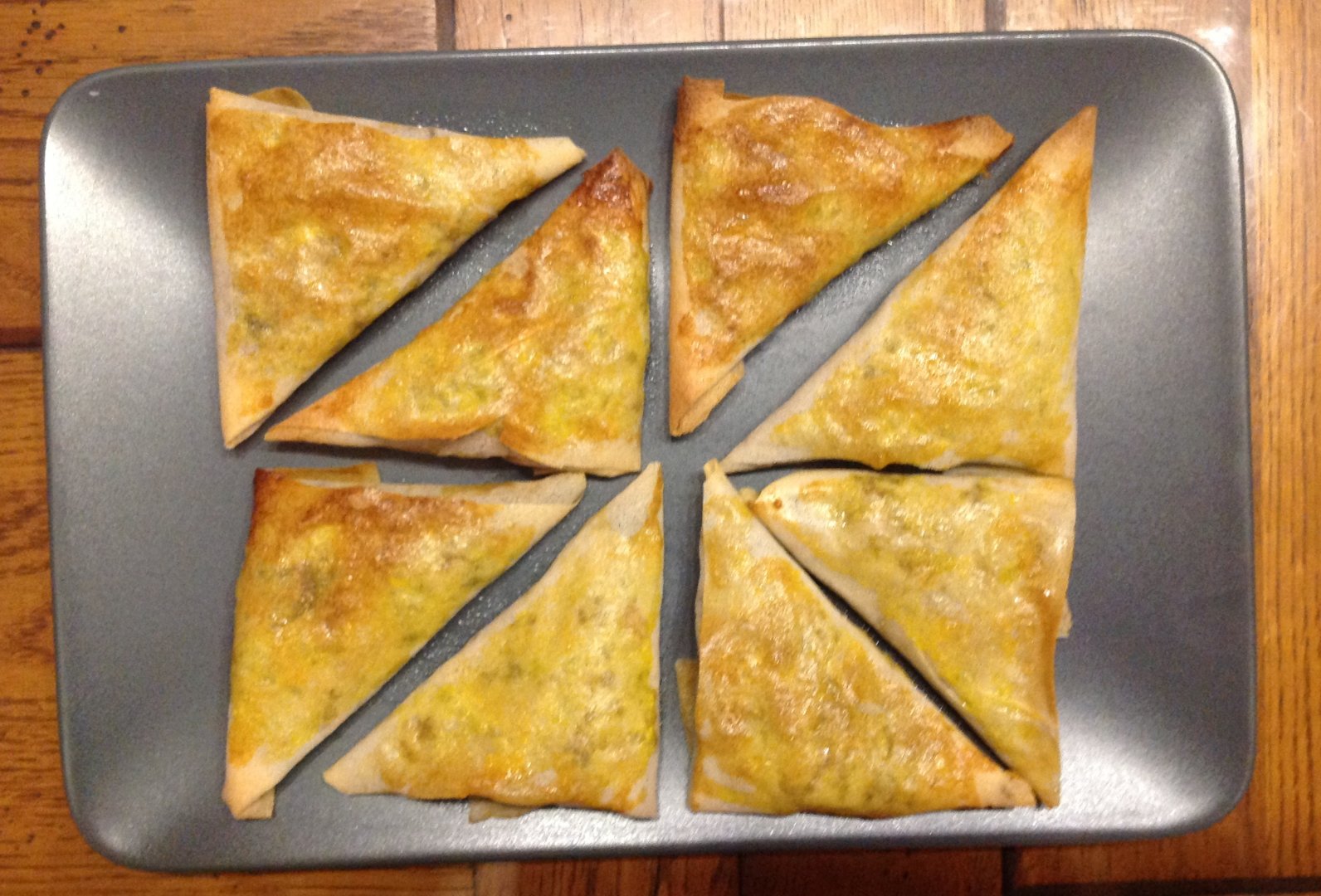 Recette de samoussas à la viande hachée et petits pois