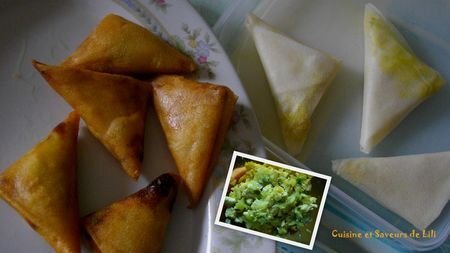 Samoussas au poulet - Recette Ptitchef