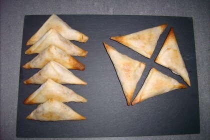 Recette de samoussas aux crevettes épicées