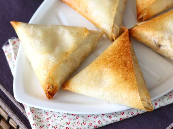 Recette de samoussas maquereaux et fromage frais