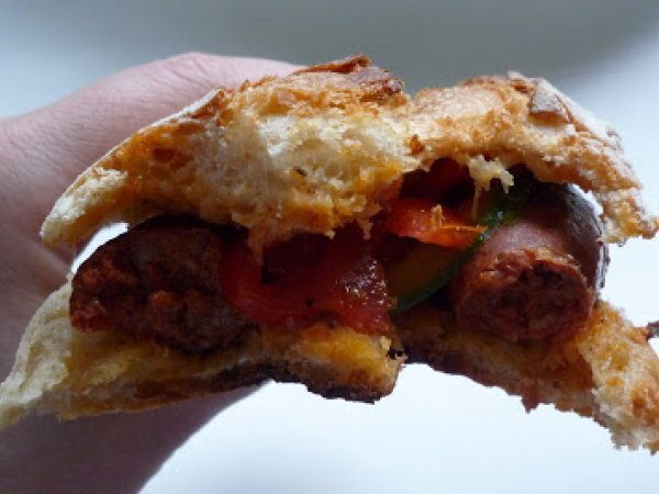Recette de sandwich merguez à l'harissa