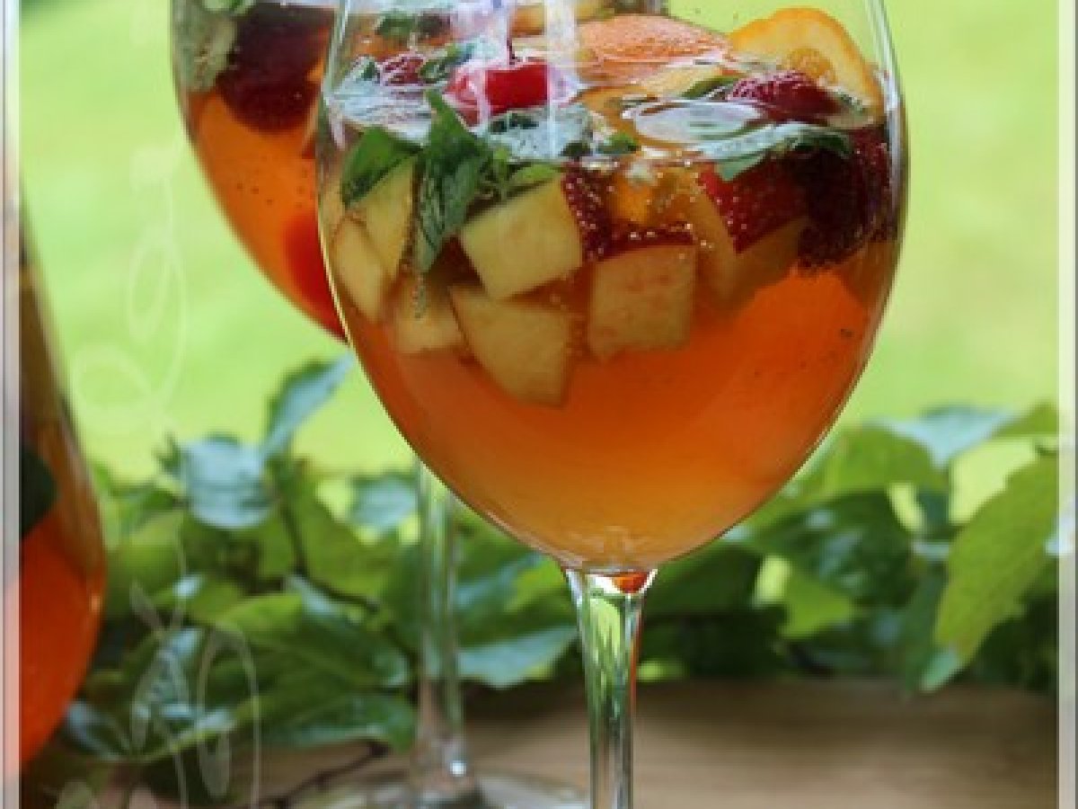 Sangria Blanche Pétillante Facile