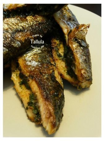 Recette de sardines farcies à la chermoula