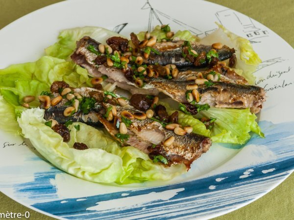 Recette de sardines grillées à la mode sarde