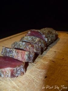 Recette de saucisson de filet mignon pour vos paniers